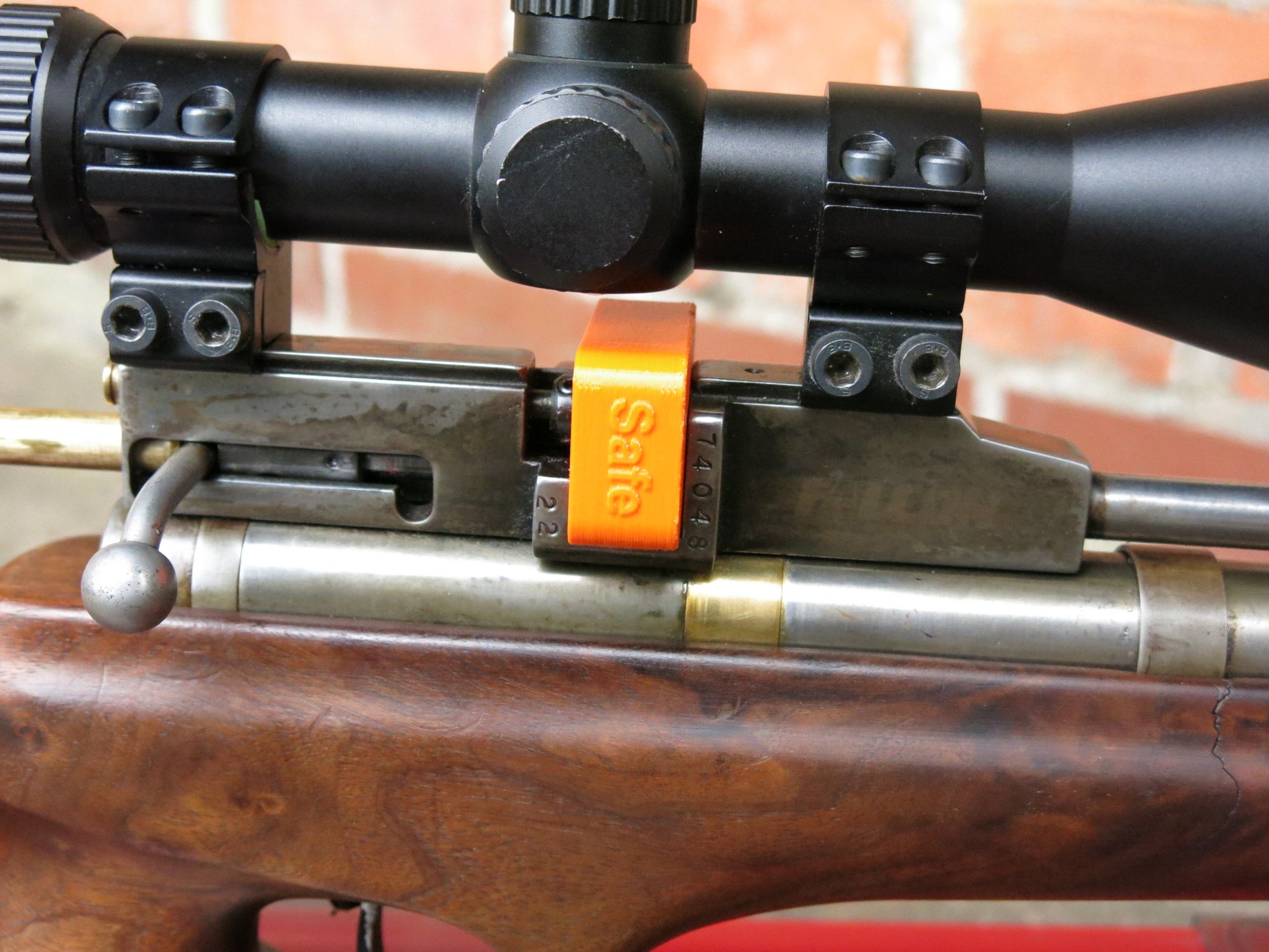 Safety Flag For Multi Shot Falcon and RWS Rifles – SMWEngineering