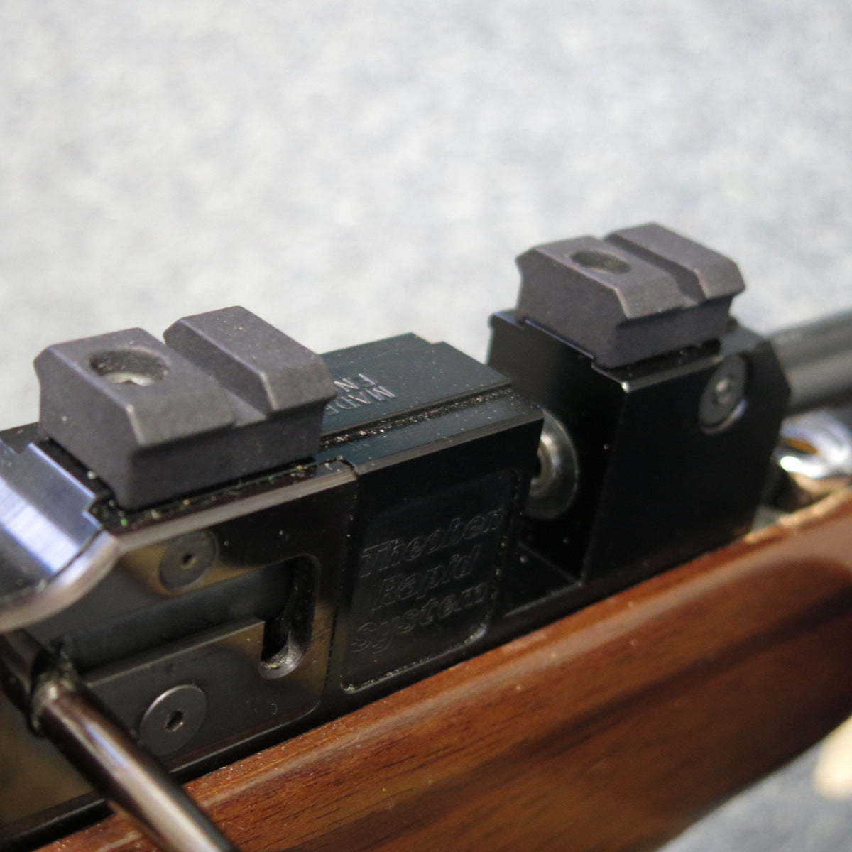 Scope Mount Adapters for Theoben Rapid Air Rifles (2 piece ...